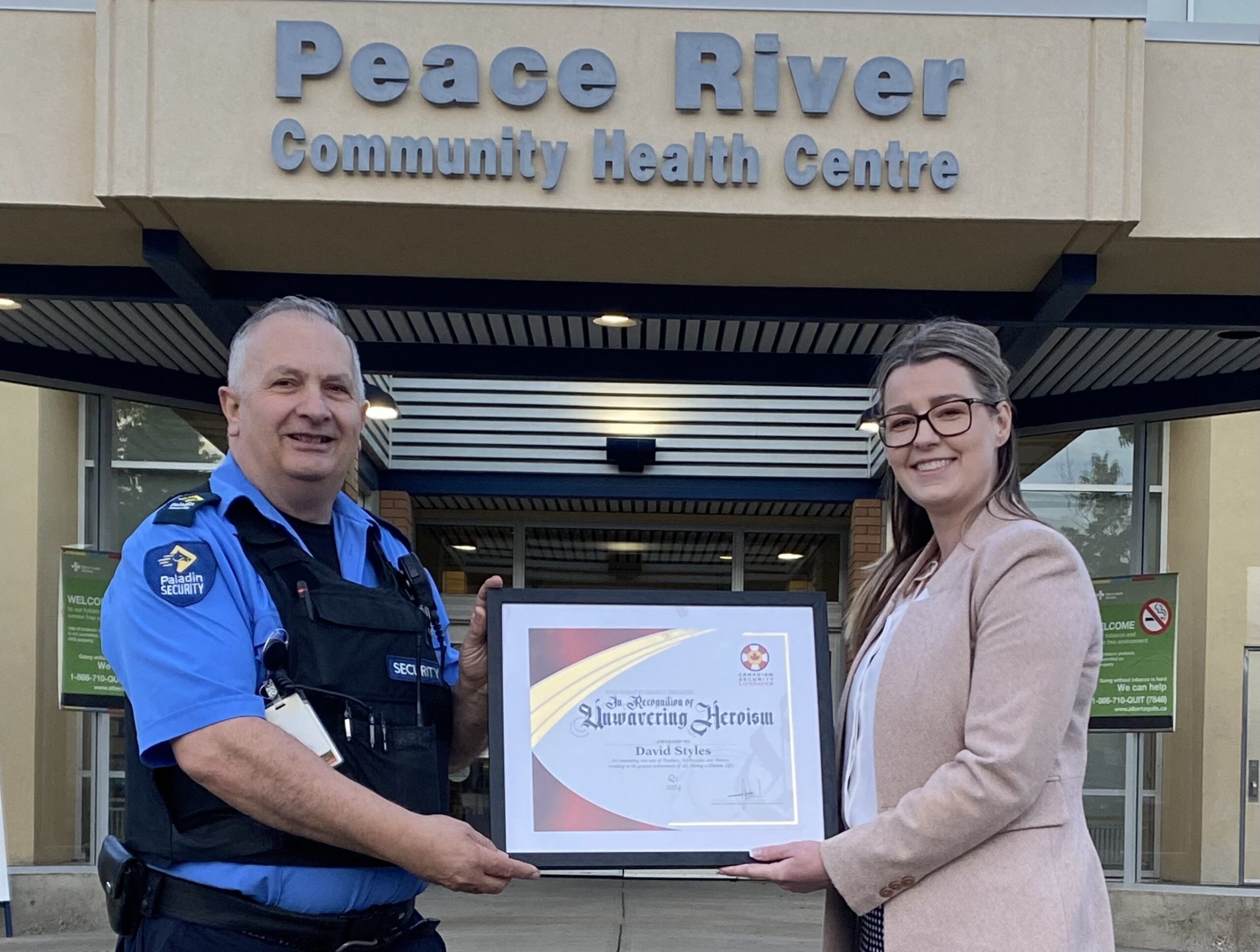 Q2 NOMINEE: David Styles - Canadian Security Lifesaver Association